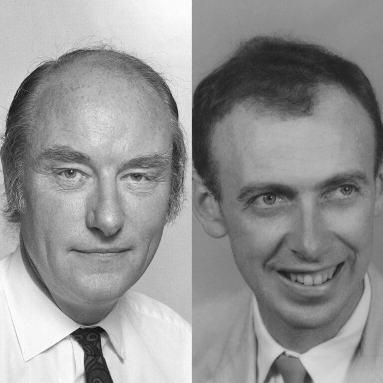 1962: Francis Crick & James Watson | MRC Laboratory of Molecular Biology