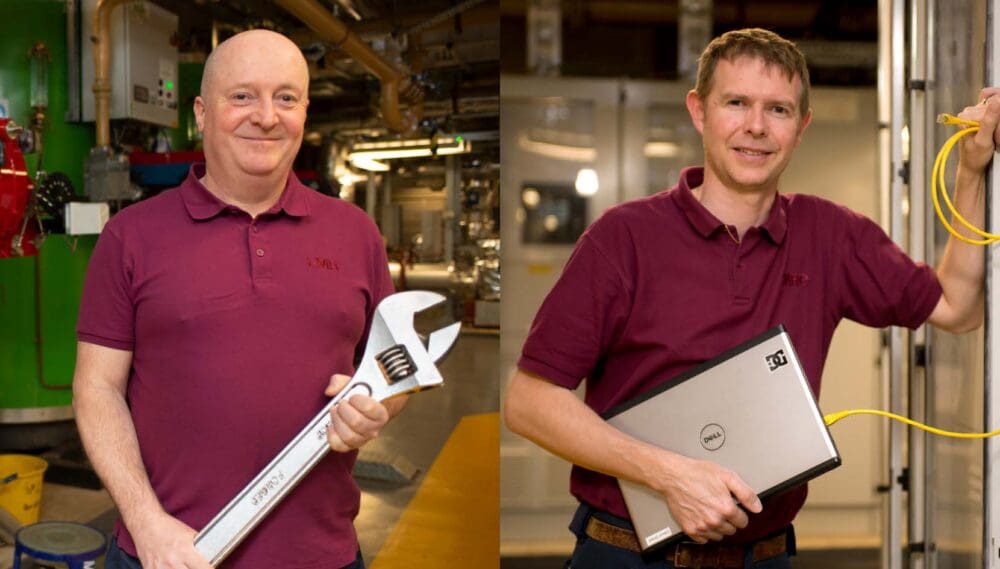 Technicians David Street and Andy Mace achieve Professional ...