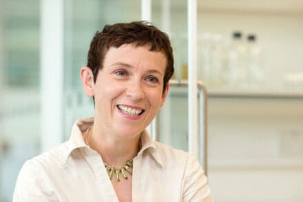Anne Bertolotti receives GlaxoSmithKline Award from the Biochemical ...